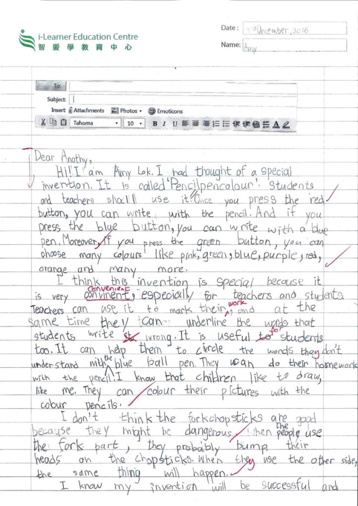 Writing with Structure – i‑Learner Education Centre