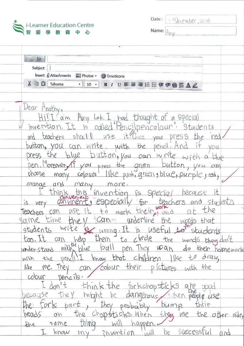 Writing with Structure – i‑Learner Education Centre